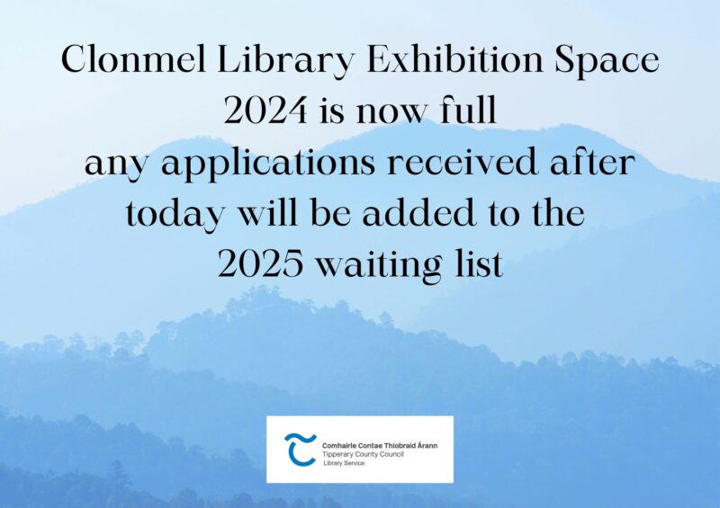 Clonmel Library Exhibition Space – Tipperary County Council Library Service