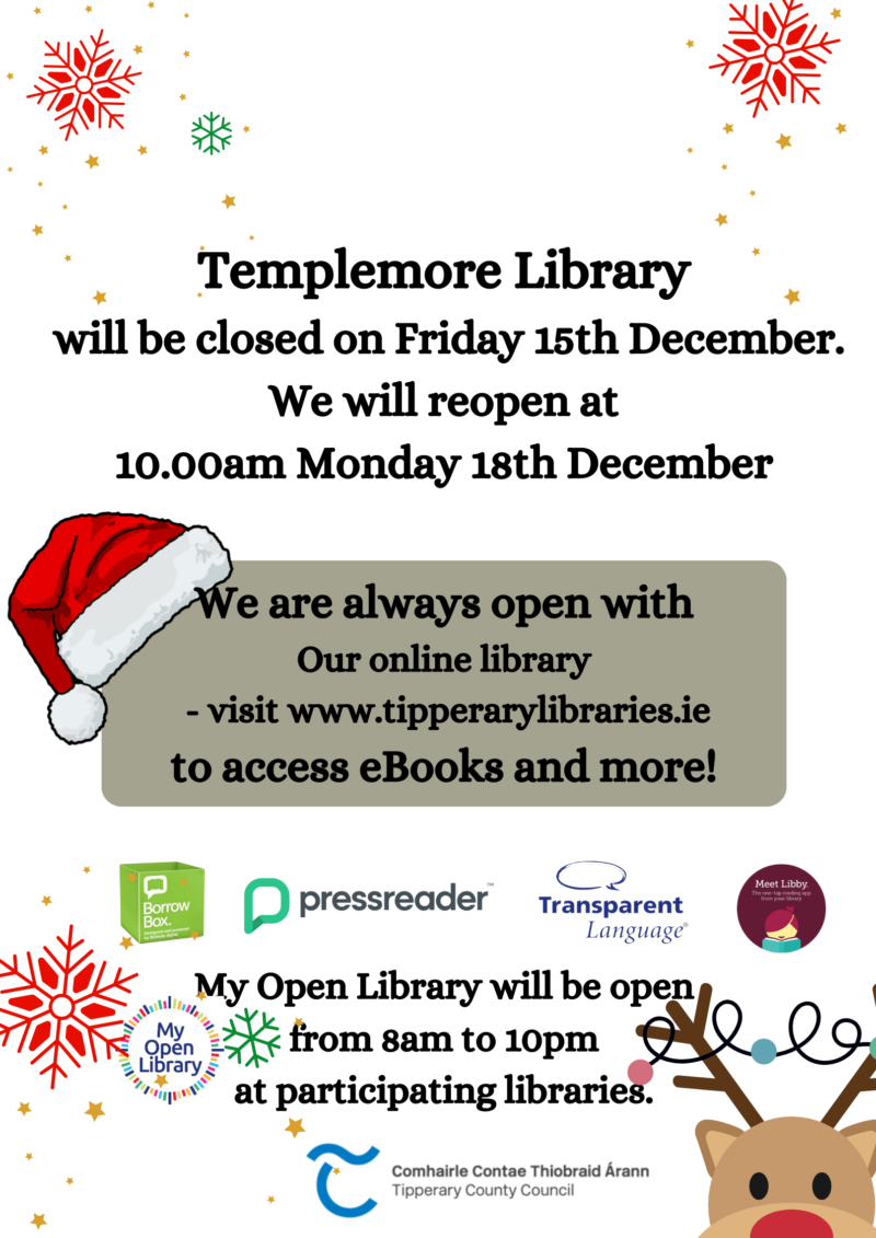 Templemore Library – Tipperary County Council Library Service