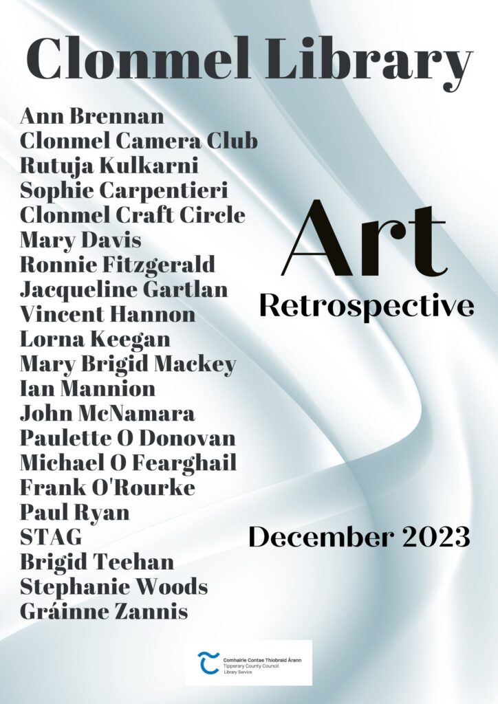 Clonmel Library Artist Retrospective 2023 – Tipperary County Council ...