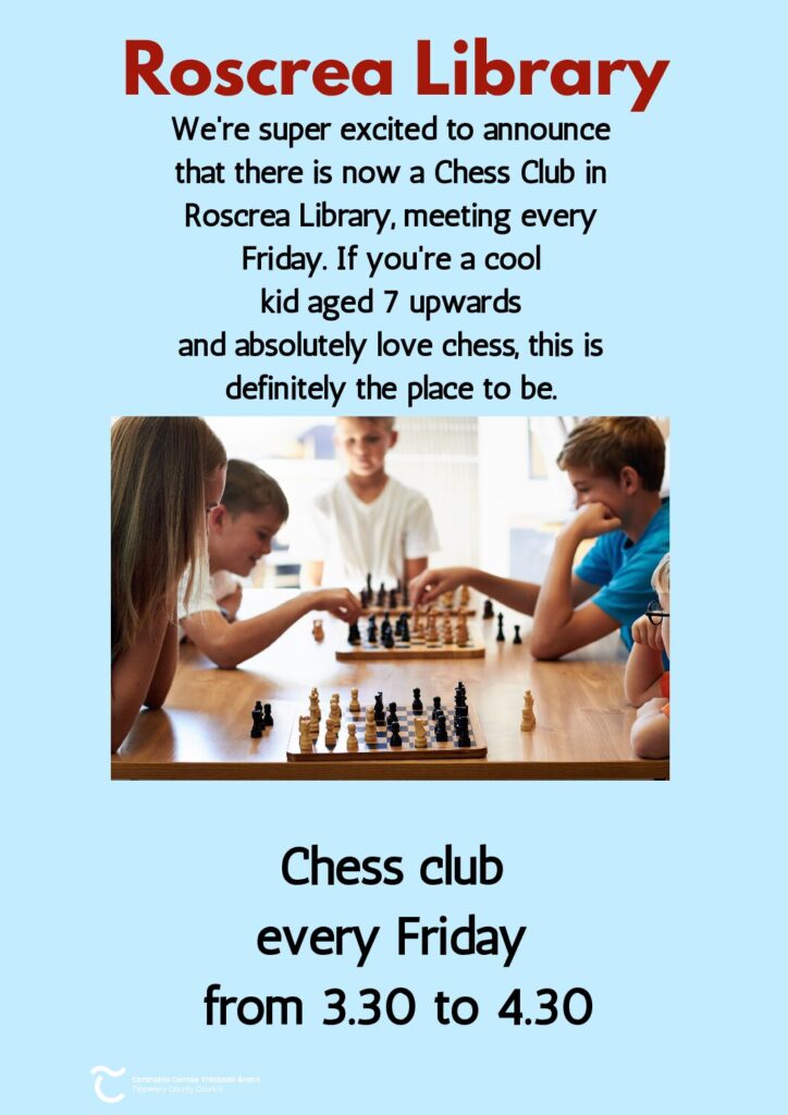Chess Club – Tipperary County Council Library Service