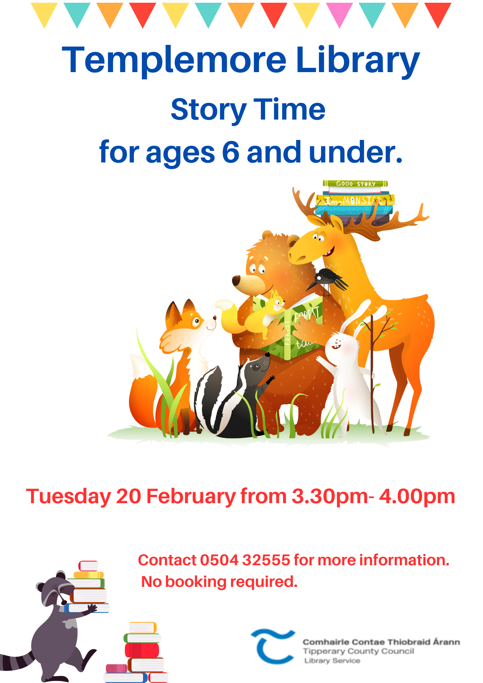 Templemore Library Story Time Ages 6 And Under Tipperary County