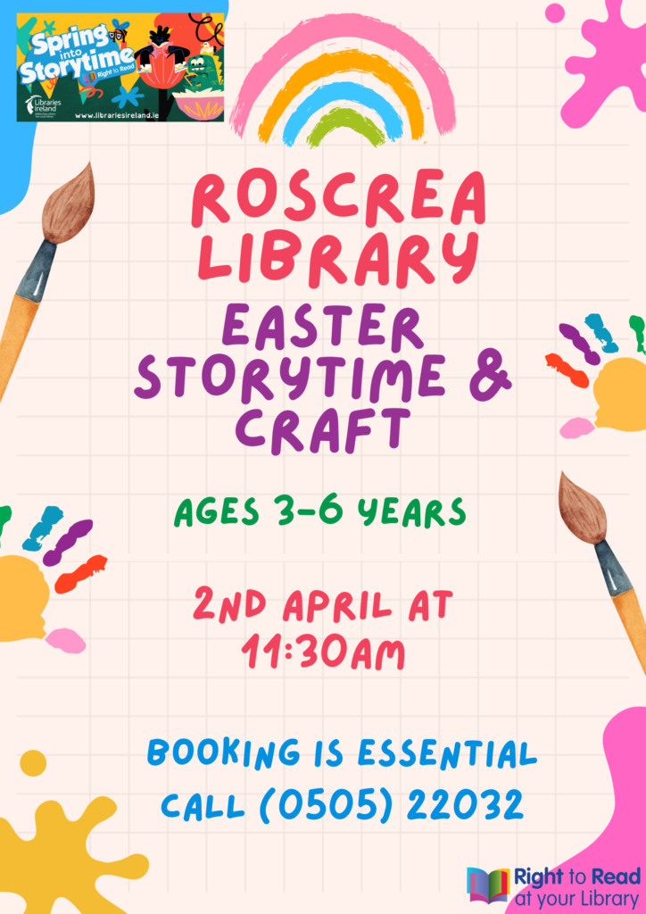 Easter Storytime & Craft – Tipperary County Council Library Service