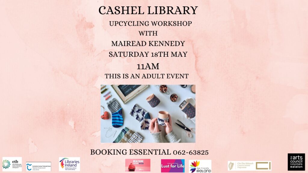 Upcycling Workshop with Mairead Kennedy – Tipperary County Council ...