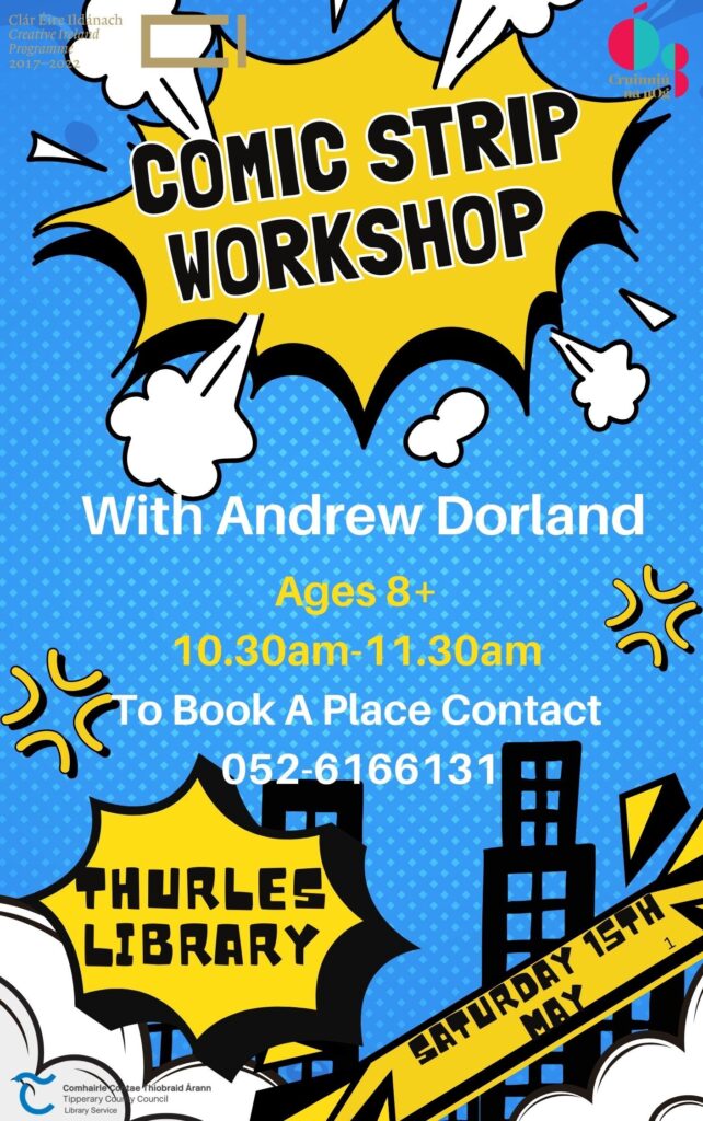 Comic Strip Workshop in Thurles Library – Tipperary County Council ...
