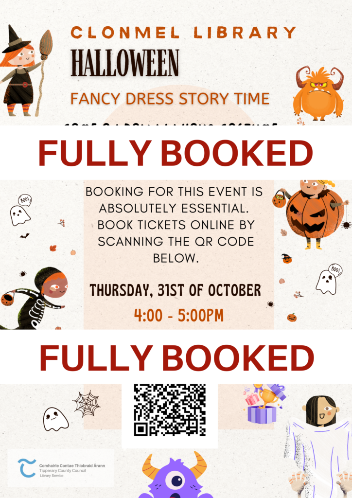 Clonmel Library Halloween Fancy Dress Story Time – Tipperary County ...