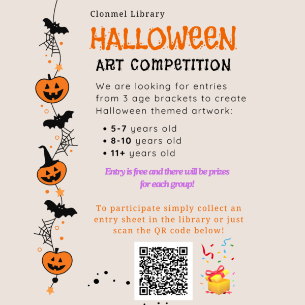 🎃Halloween Art Competition in Clonmel Library🎃 – Tipperary County ...