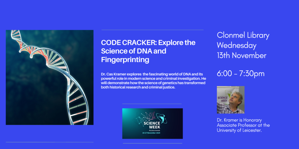 Code Cracker: Discovering DNA and Fingerprinting – Tipperary County ...