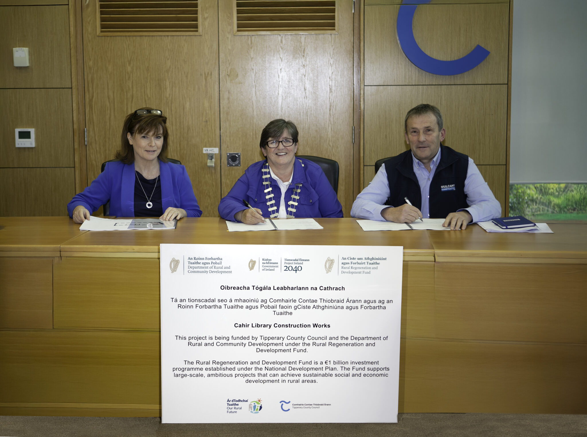 Activating Cahir’s Town Centre Regeneration Strategy – Signing ...